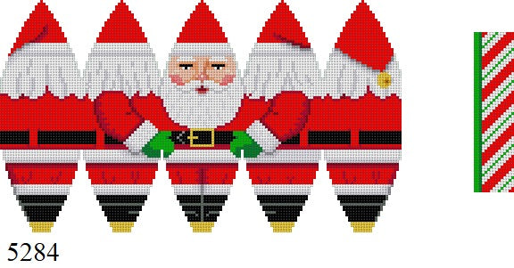 Full Santa, Hot Air Balloon - 18 mesh – Susan Roberts Needlepoint