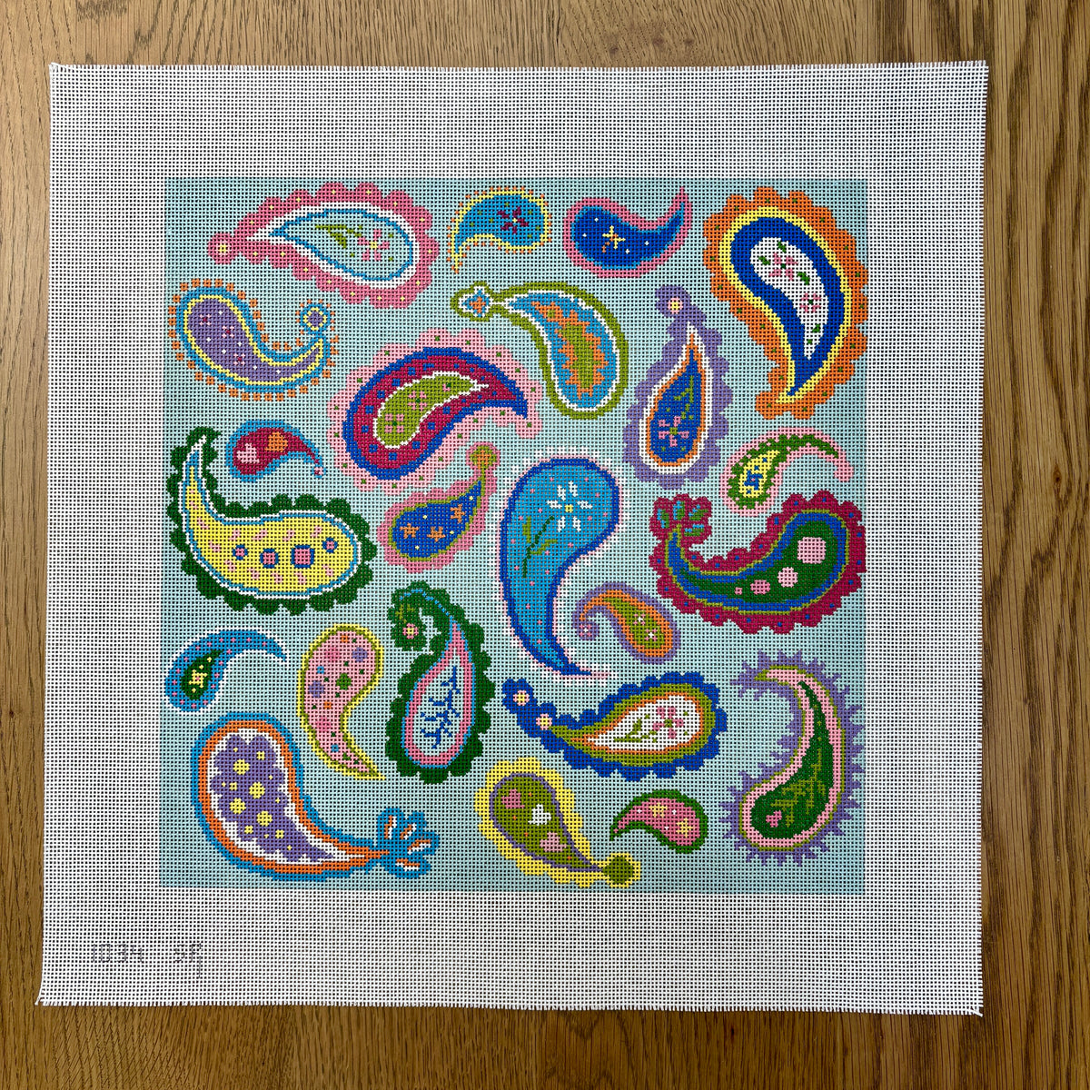 Paisley - 13 mesh – Susan Roberts Needlepoint