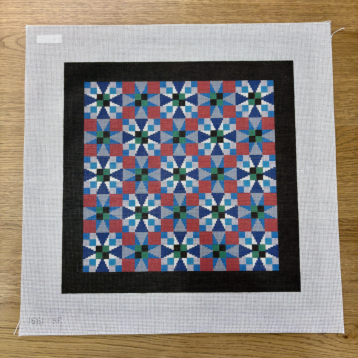 Star Flower, 14" Quilt - 13 mesh – Susan Roberts Needlepoint