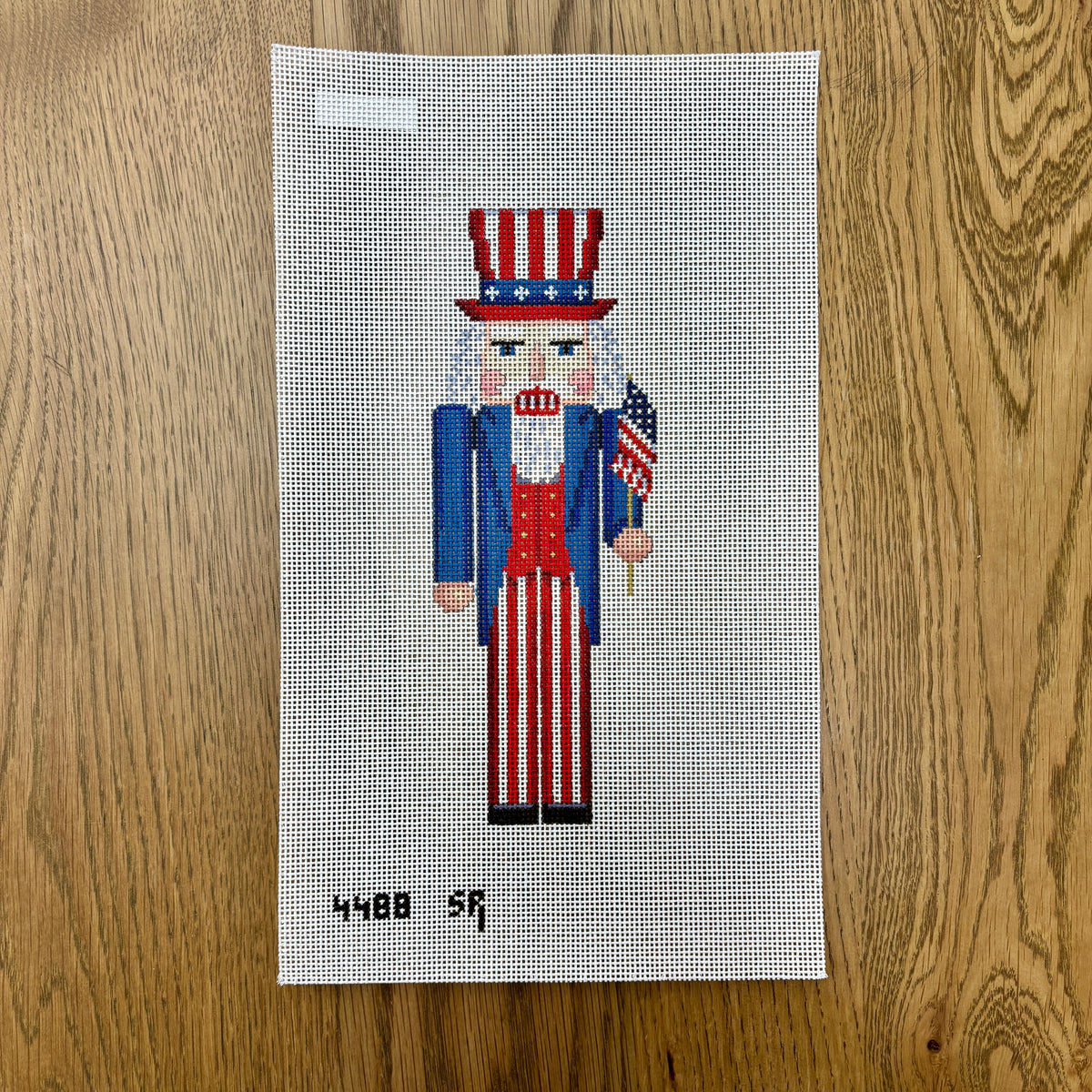 Nutcracker, Uncle Sam - 13 mesh – Susan Roberts Needlepoint