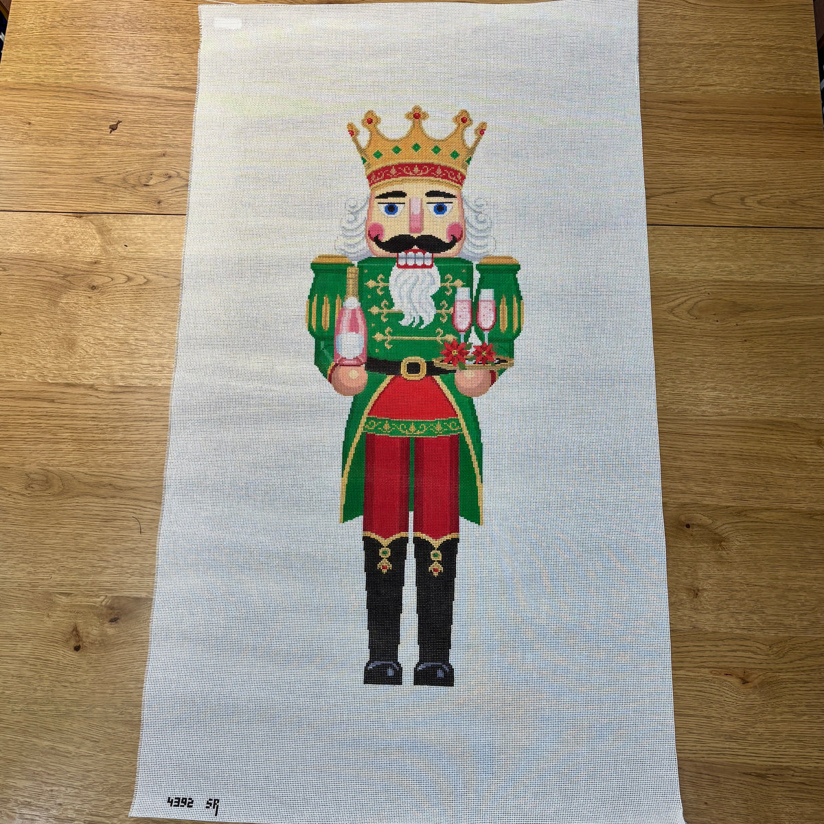 Nutcracker, Champagne King, 30" Stand-up - 13 mesh – Susan Roberts ...